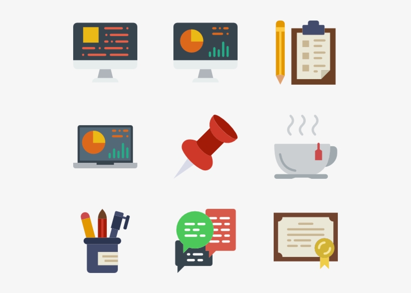 Basic Miscellany Icon Family Flat Vector Icons - Font Awesome - 600x564 ...