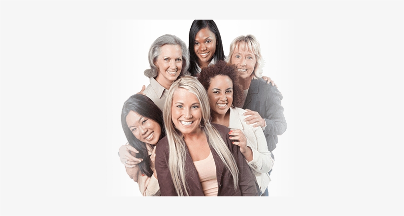 Group Of Smiling Women - Friendship - 416x360 PNG Download - PNGkit