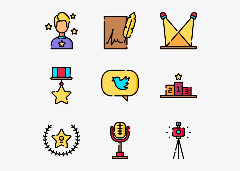 Download Transparent Fame 50 Icons - PNGkit