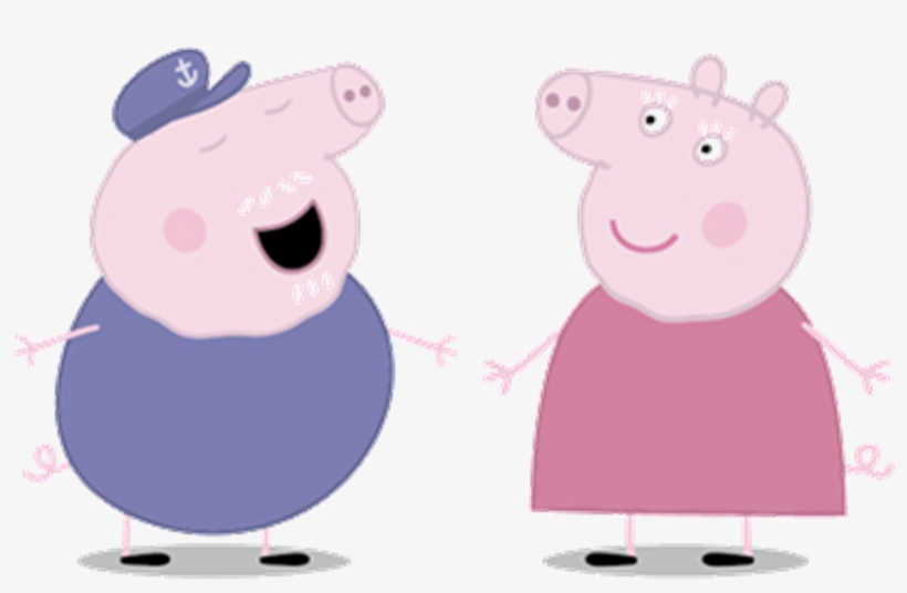 Grandma Pig Png - Granny And Grandpa Pig - 1427x861 PNG Download - PNGkit
