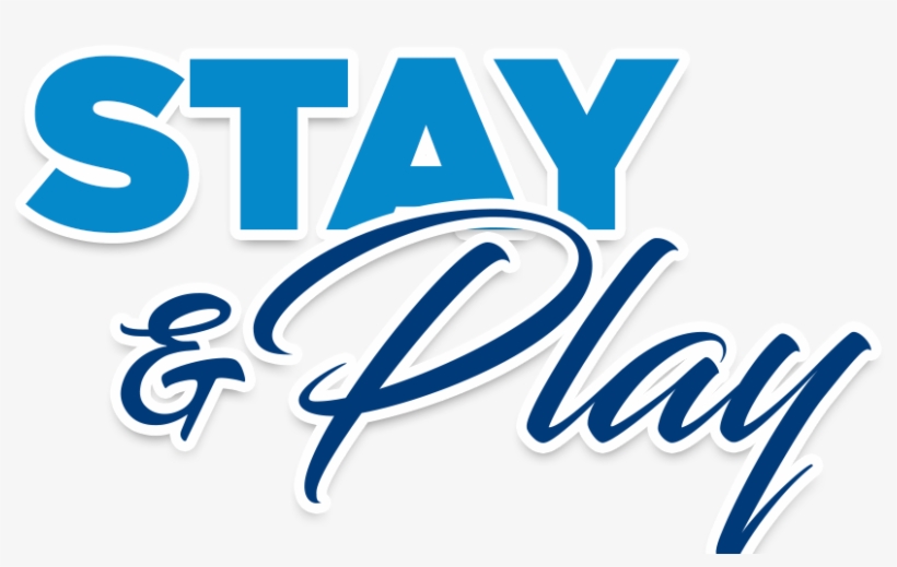 Stay And Play Text - Graphic Design - 1500x516 PNG Download - PNGkit