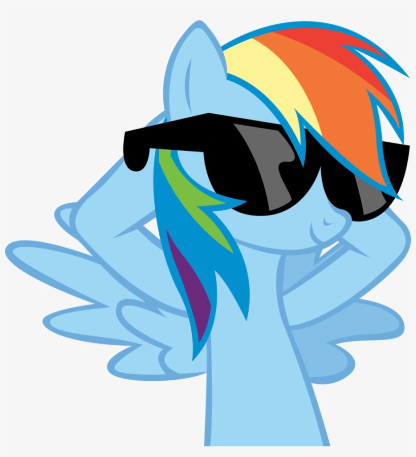 My Little Pony Wallpaper Rainbow Dash Swag