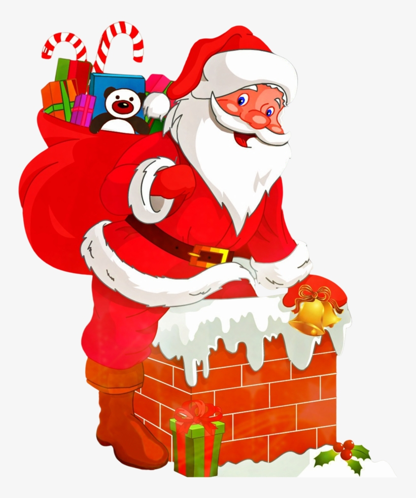 Download Transparent Santa Claus Png Transparent Image - Santa Png - PNGkit