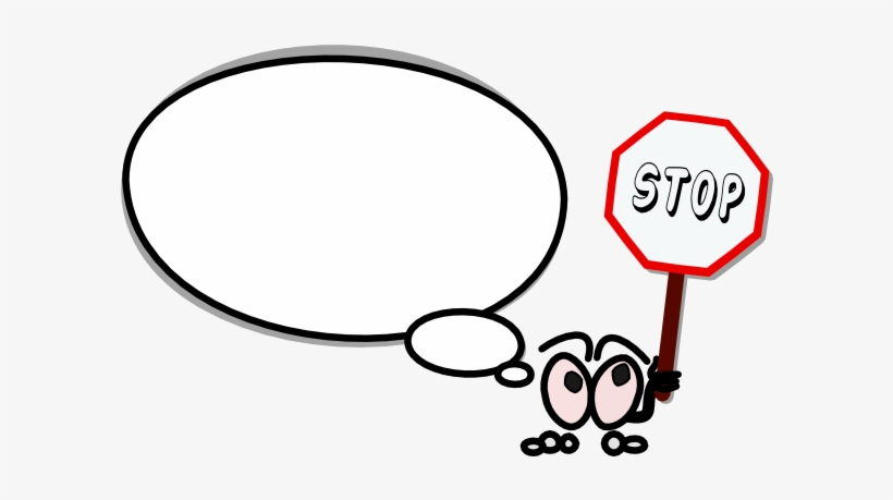 Original Png Clip Art File Speech Bubble With Stop - 600x379 PNG ...