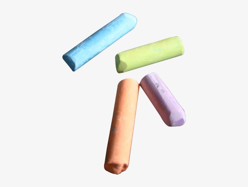 Download Transparent Color Chalk Pieces Png Transparent Image - Chalk ...