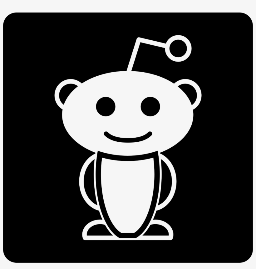 Download Transparent Reddit Logo - - Reddit White Logo - PNGkit