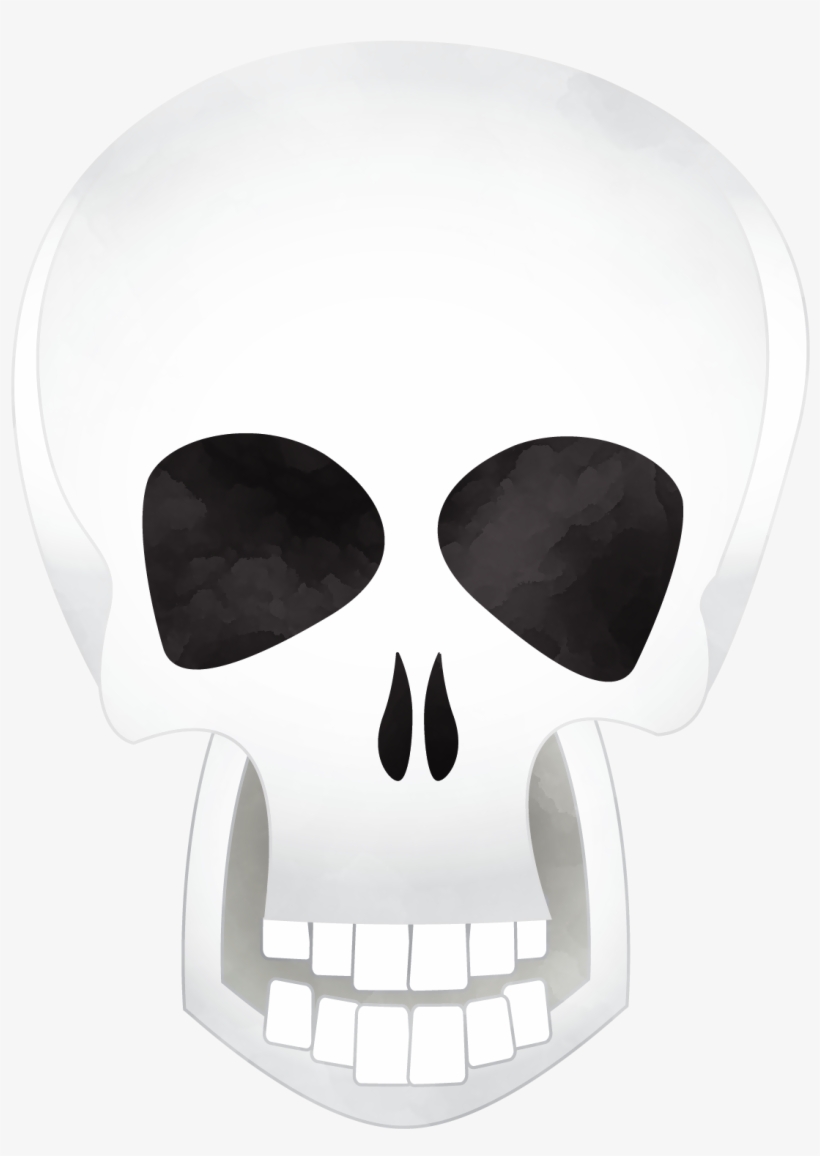 Skeleton - Skull - 394x500 PNG Download - PNGkit