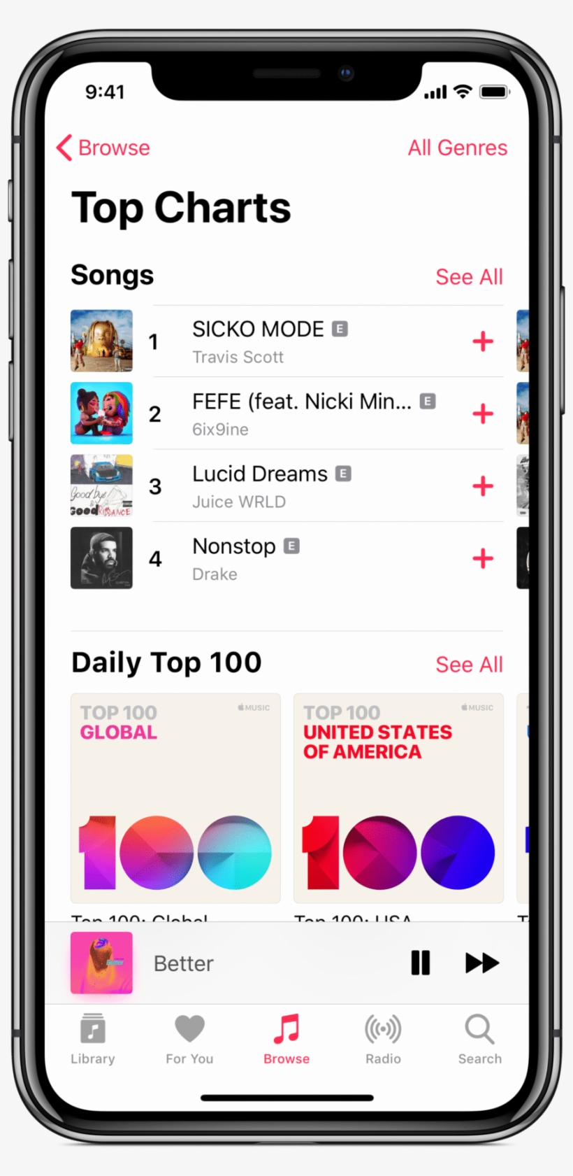 Apple Is Rolling Out 116 “daily Top 100” Charts In - Apple Music ...