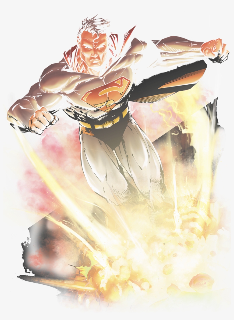 Superman Explosive Juniors Tank - Youth: Superman - Explosive ...