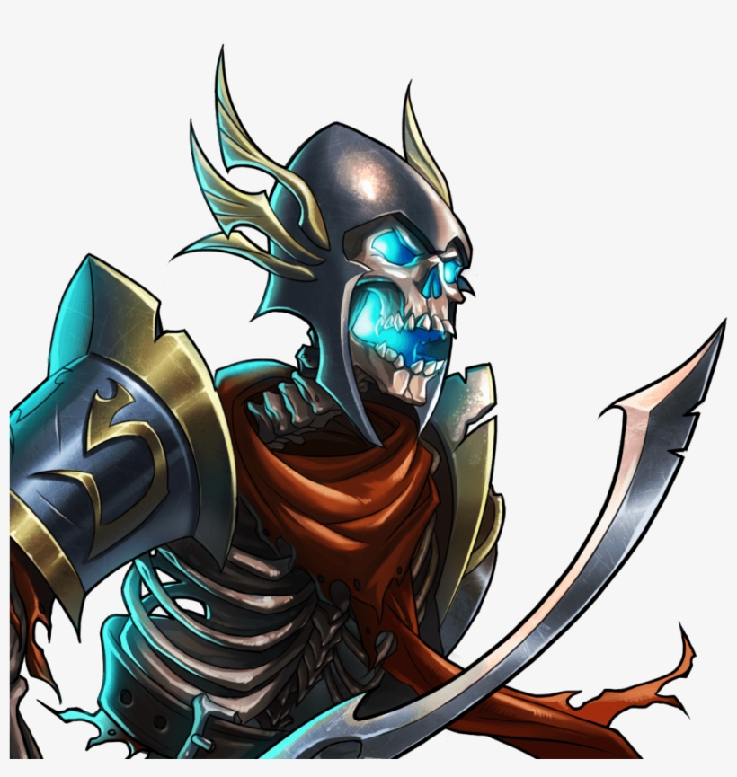Troop Skeleton - Gems Of War Skeleton - 1024x1024 PNG Download - PNGkit