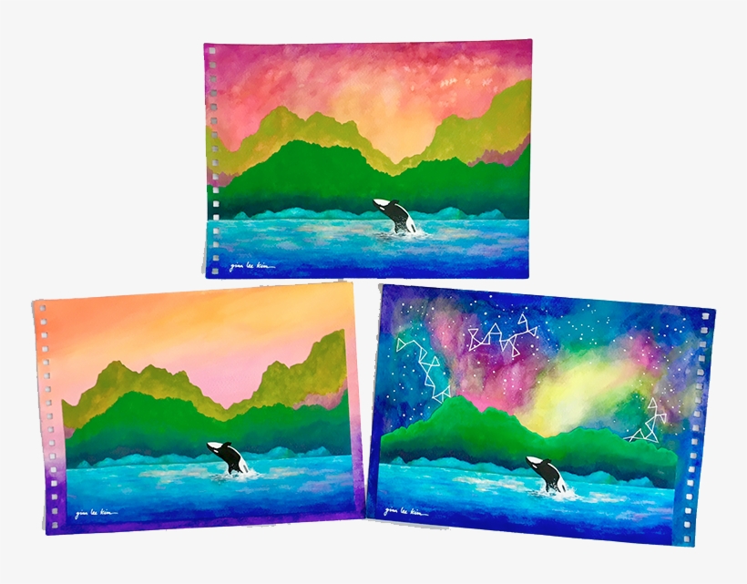 Gina Lee Kim Orca Whales Series Art Made Easy Podcast - Art - 776x588 ...
