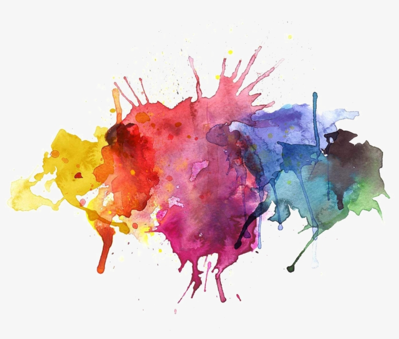 Abstract Watercolor Transparent Images Png - Watercolor Splash ...