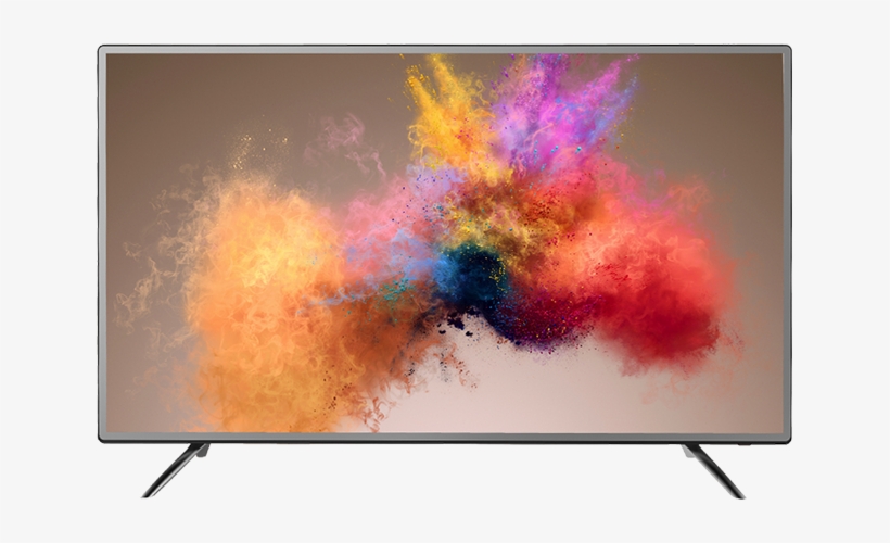 50" Contex 4k Uhd Led Smart Tv - Powder Explosion - 641x420 PNG ...