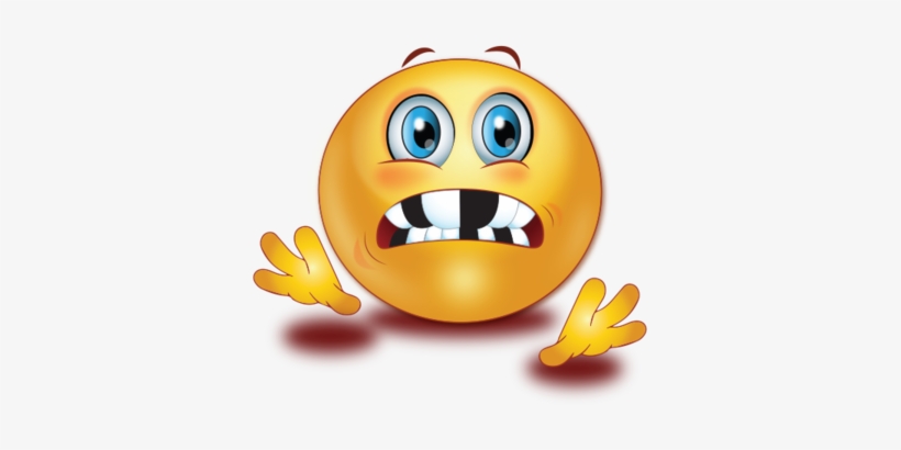 Shocked With Broken - Broken Teeth Smiley - 384x384 PNG Download - PNGkit