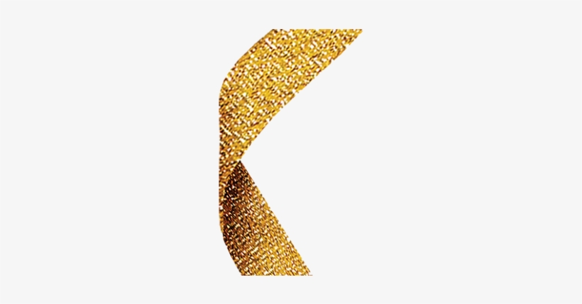 Gold Glitter Woven Ribbons - Transparent Glitter Png Gold - 464x348 PNG ...