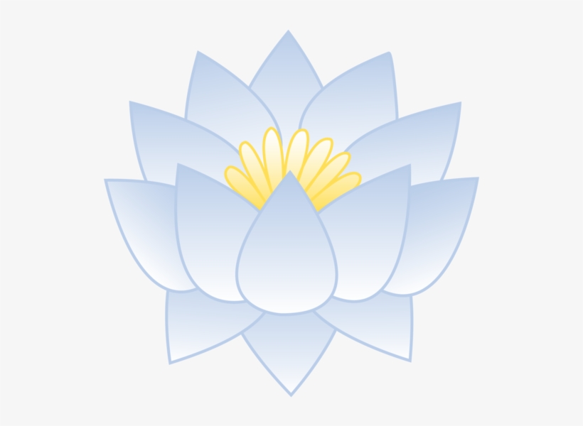 Blue Flower Clipart Blue Lotus - Clip Art - 550x535 PNG Download - PNGkit