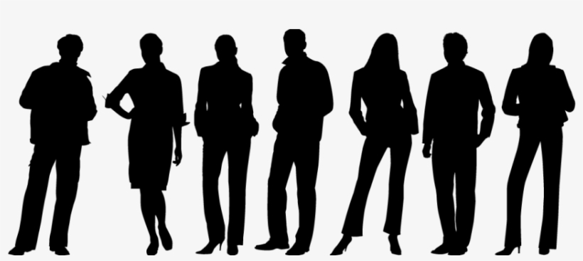 Silhouettes-912x340 - Vector Scale Person - 912x340 PNG Download - PNGkit