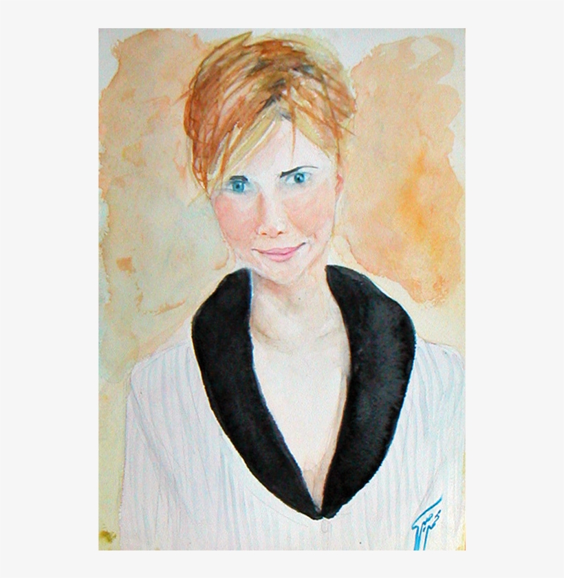 Italian Lady - Watercolor - Watercolor Painting - 1200x760 PNG Download ...