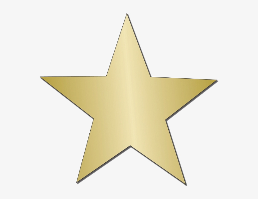 Download Transparent Gold Star Sticker Png Image - Gold Star Sticker ...