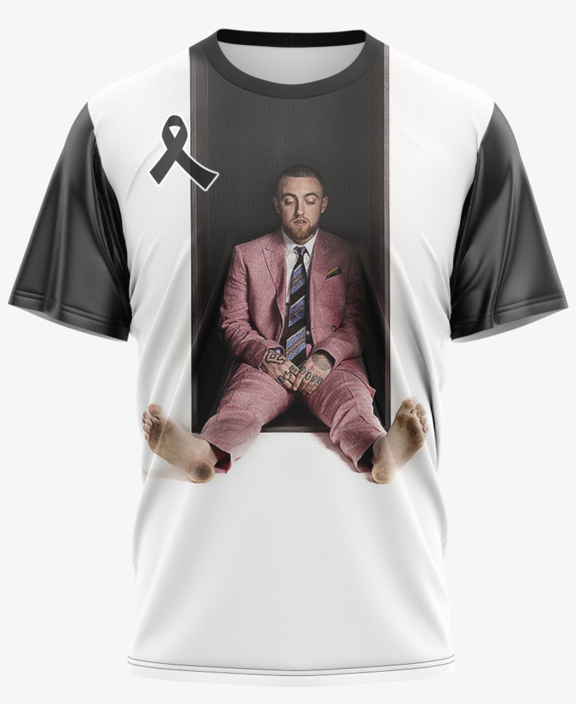 Download Transparent Mac Miller Tshirt - PNGkit