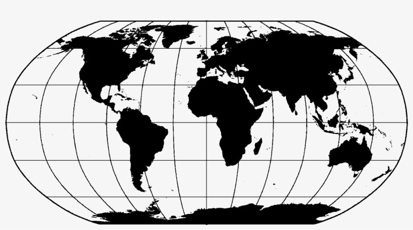 Download Transparent File World Map Black Png Wikipedia At - Globe Map ...