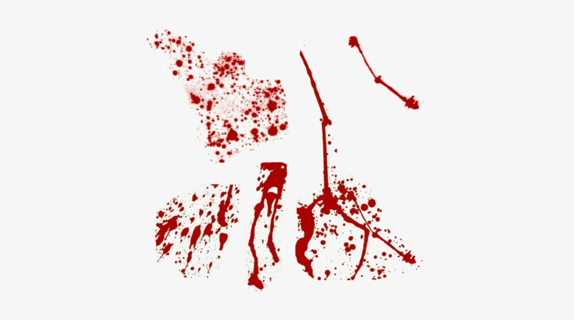 Download Transparent Blood Spatters Psd - Blood - PNGkit