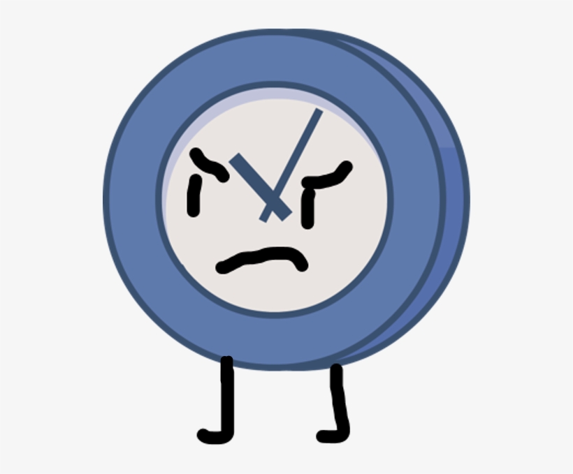Bfb Clock - 526x611 PNG Download - PNGkit