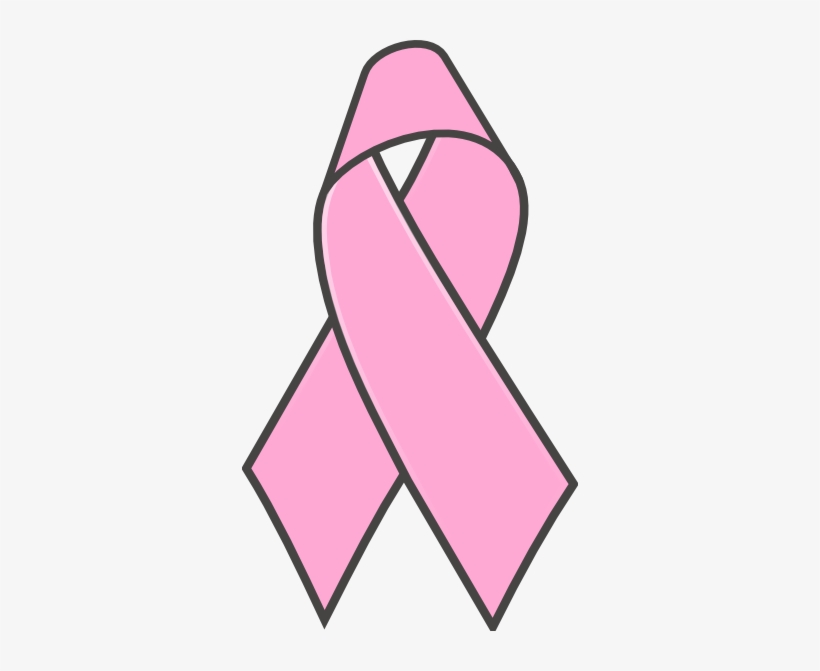 Breast Cancer Ribbon Cartoon - 336x591 PNG Download - PNGkit