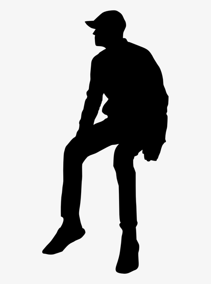 Png File Size - Human Sitting Silhouette Png - 491x1024 PNG Download ...