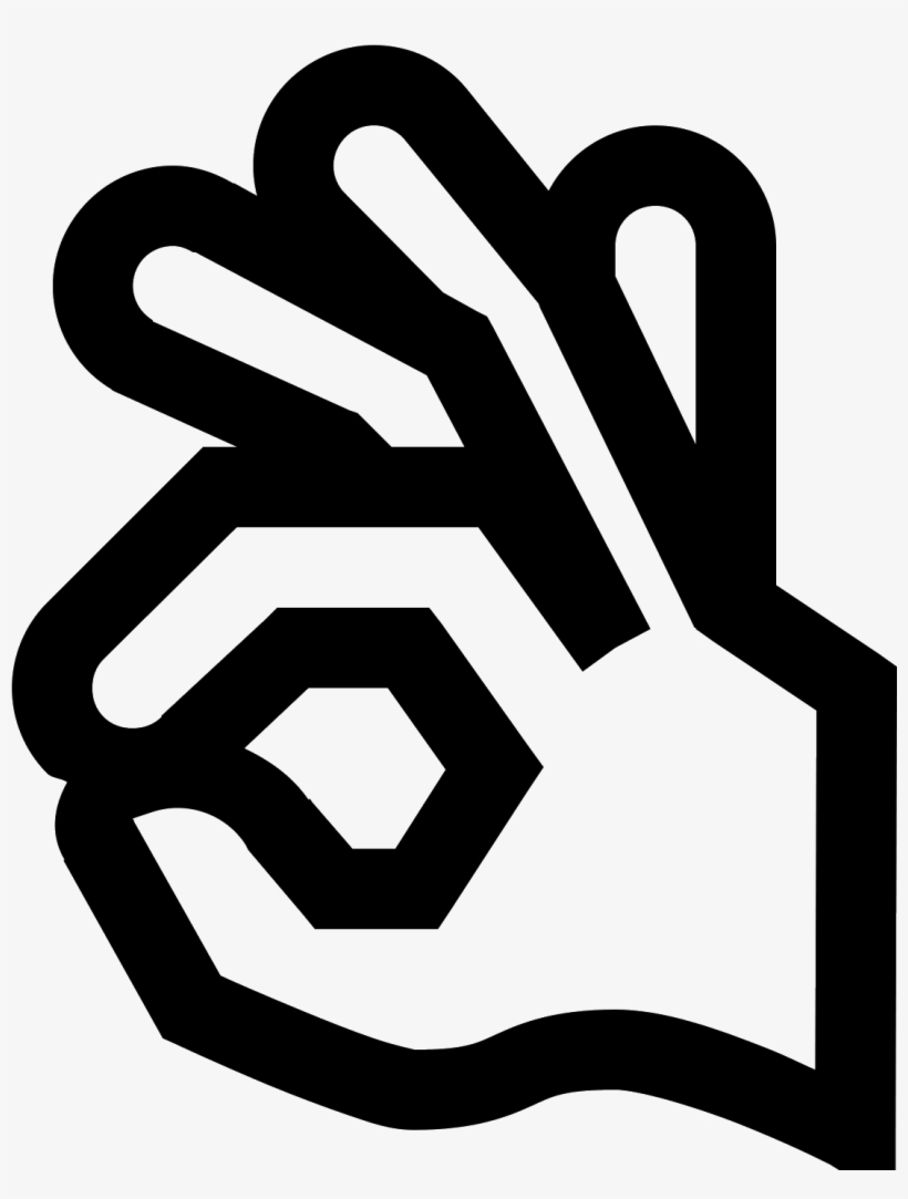 Ok Hand Icon Png