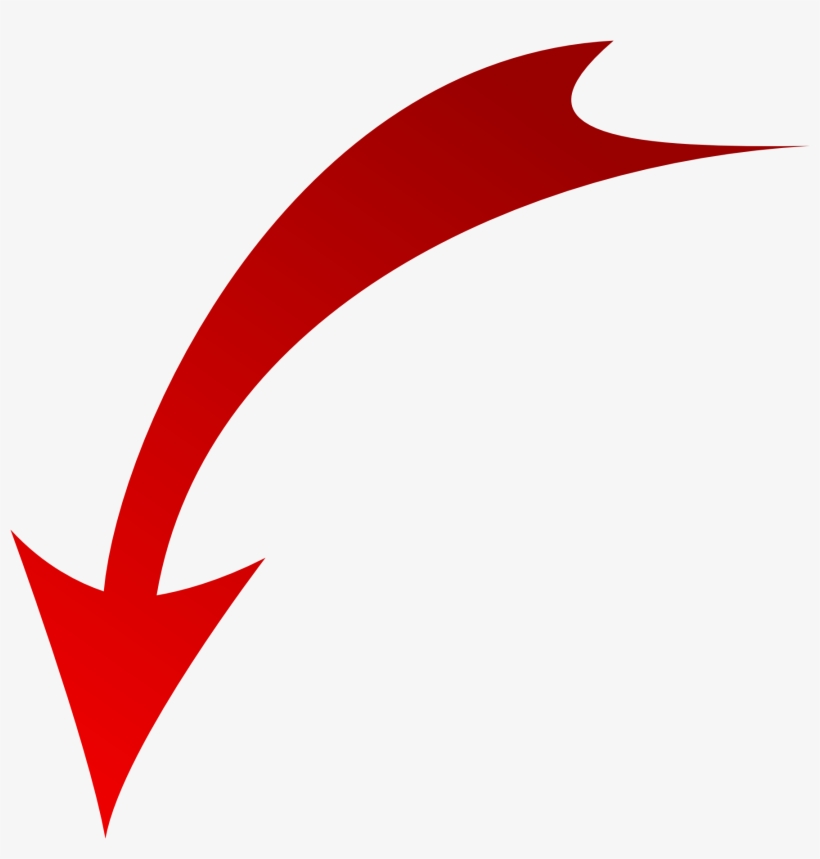 Red Arrow Down - Free Red Arrow Png - 1969x2785 PNG Download - PNGkit