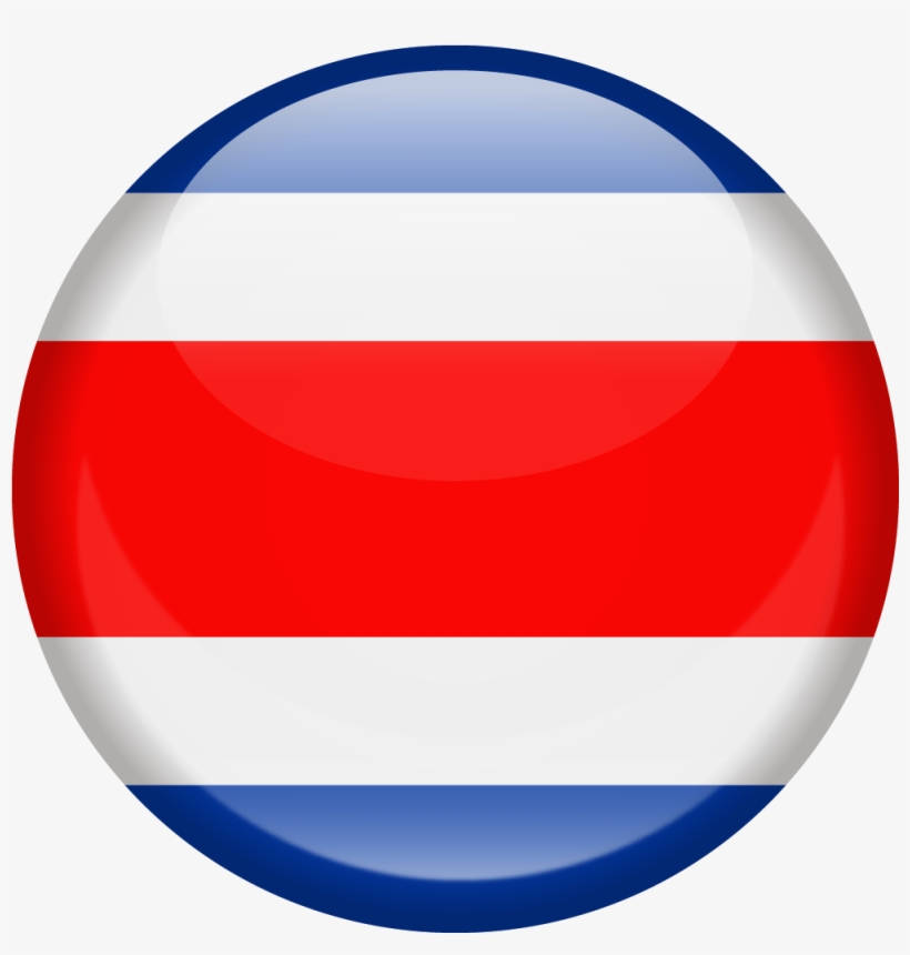 Costa Rica - Bandera De Costa Rica Circulo Png - 1200x1200 PNG Download ...