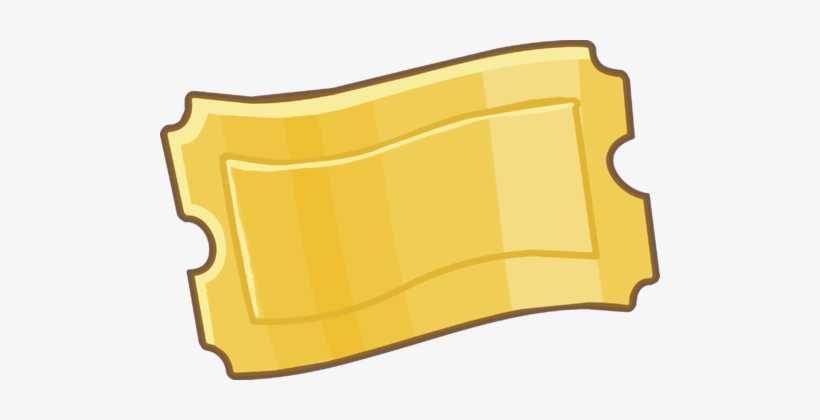 Goldticket - Gold Ticket Clip Art - 500x340 PNG Download - PNGkit