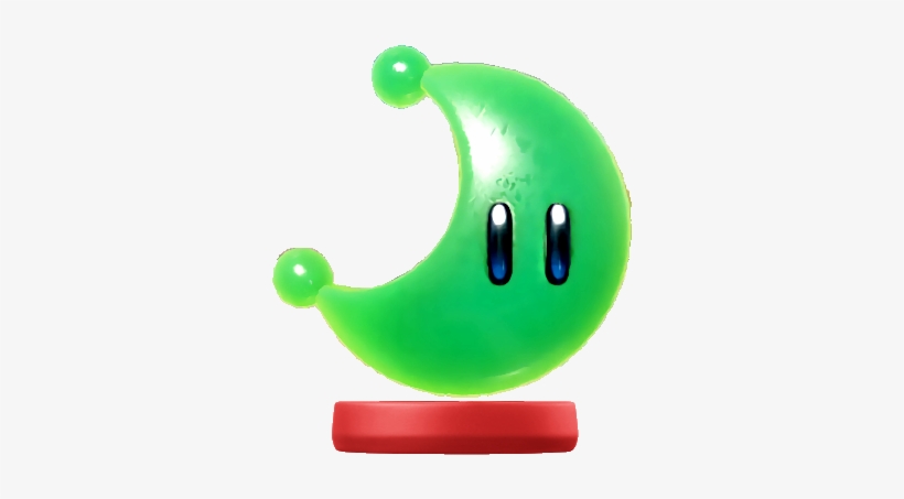 Amiibo Power Moon - Super Mario Odyssey Moon Colors - 380x410 PNG ...