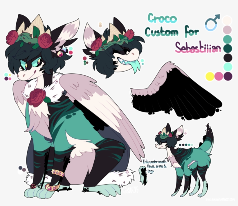 Download Transparent Clip Download Furry Croco Custom By Iyd On ...