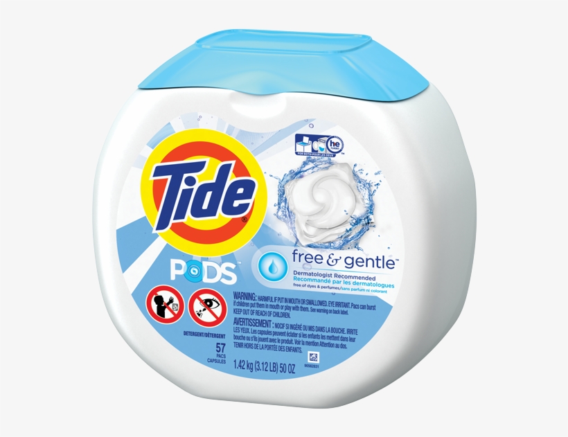 Tide Pods® Free And Gentle Laundry Detergent - Tide Pods Free And ...