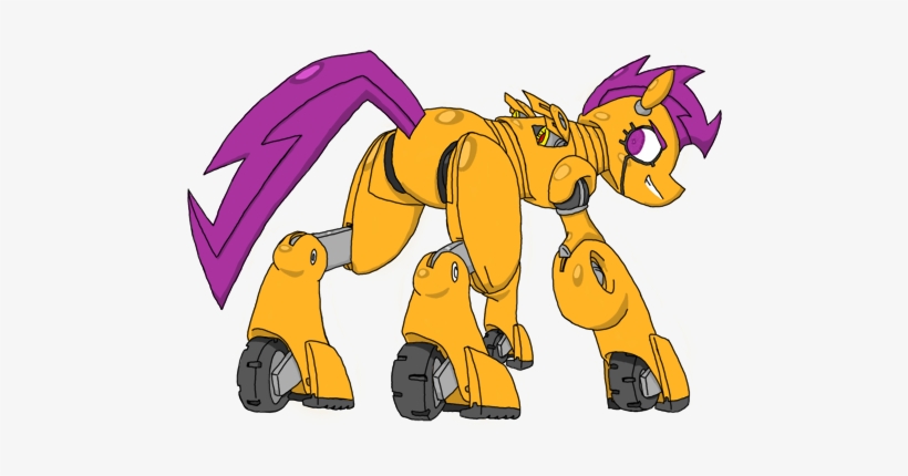 The My Little Pony Segment From Robot Chicken Last - Scootaloo Robot ...