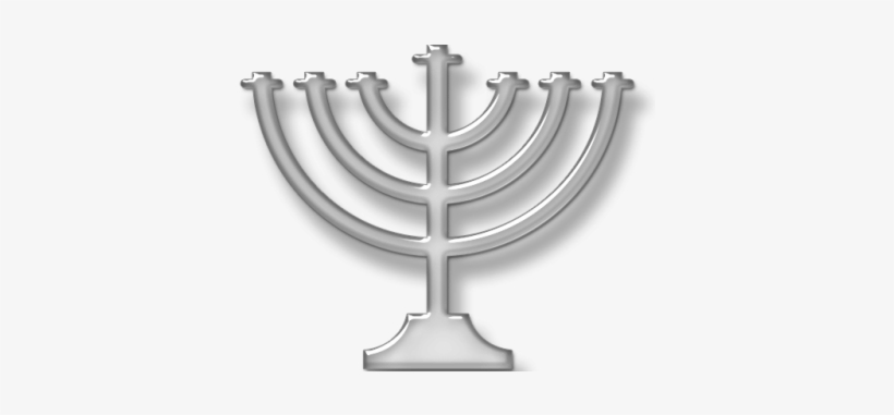 Menorahs Silver Png - Transparent Menorah - 400x300 PNG Download - PNGkit