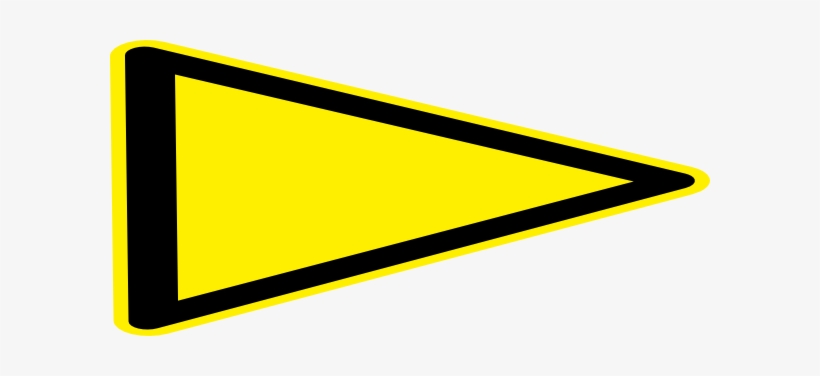 Isosceles Triangle - Yellow Triangle Driving Sign - 600x296 PNG ...
