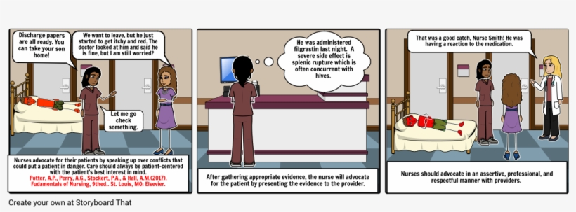 Patient Advocate Cartoon