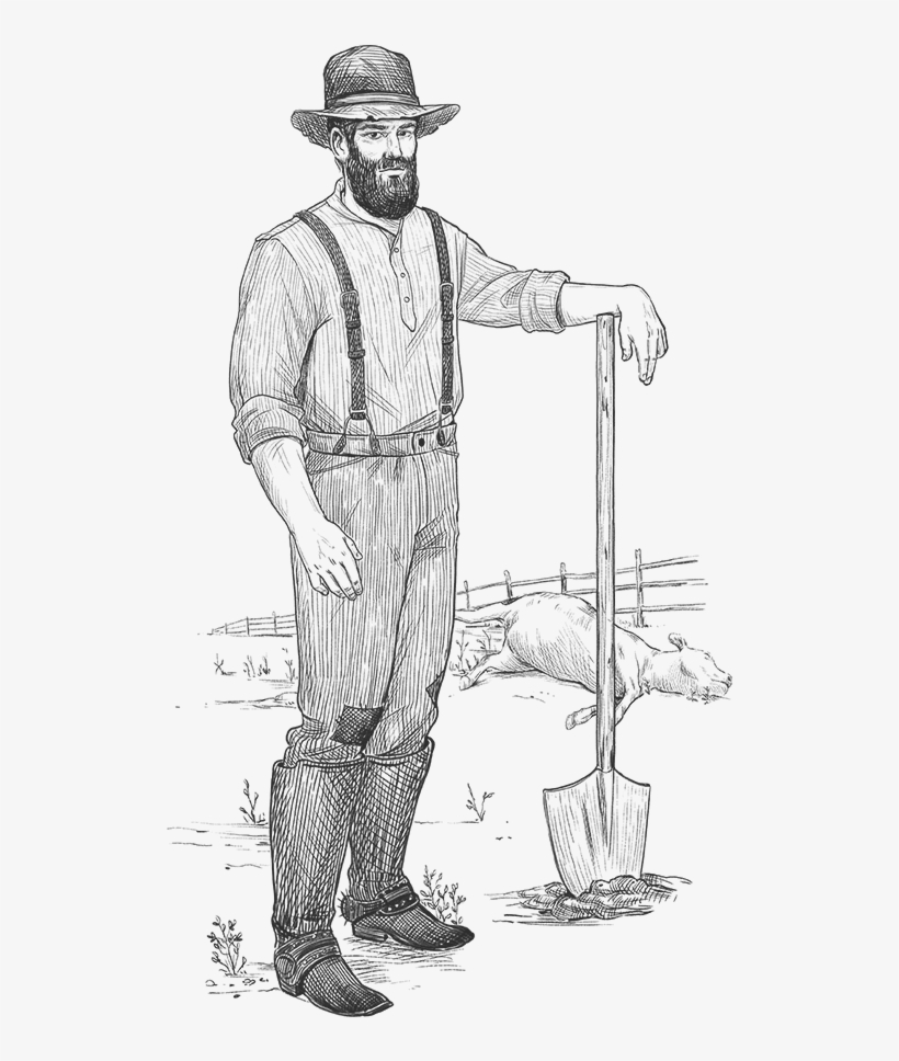 The Ranch Hand - Standing - 530x900 PNG Download - PNGkit