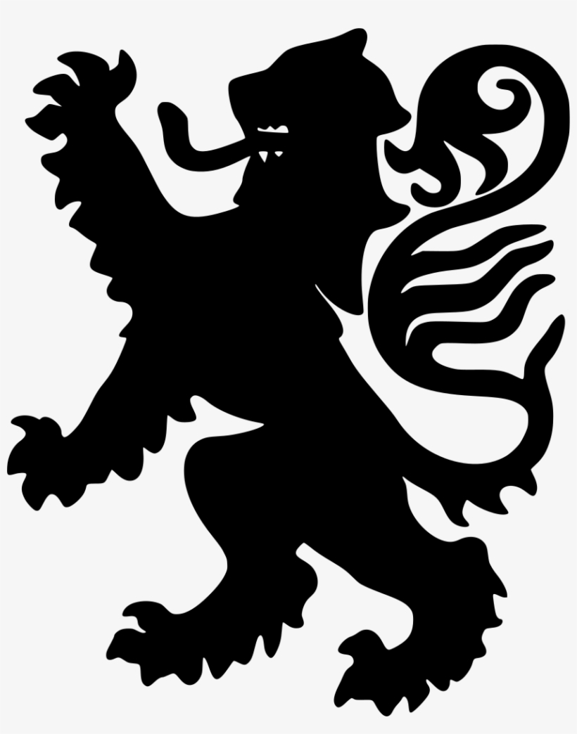 Download Png - Heraldry Lion - 836x1024 PNG Download - PNGkit