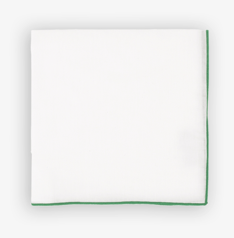 Green Trim Pocket Square Squareguard - Serveware - 1024x1024 PNG ...