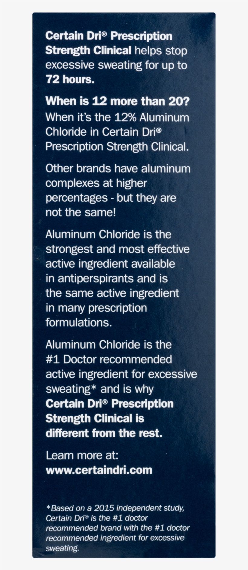 Certain Dri Clinical Prescription Strength Anti Perspirant ...