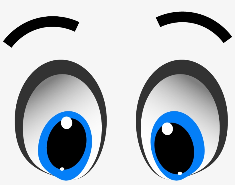 11 Expression Cartoon Eyes With Transparent Background - Circle ...