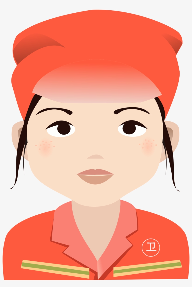 Flat Wind Portrait Character Avatar Png And Psd - Cartoon - 2000x2000 ...