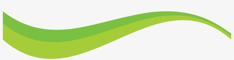 Green Wave Shape - 1871x394 PNG Download - PNGkit