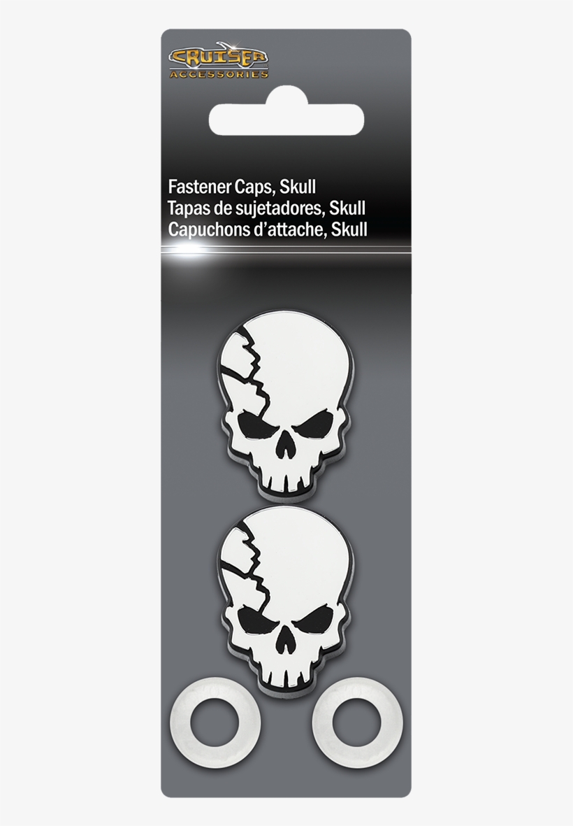 Skull Fastener Caps - Skull - 460x1200 PNG Download - PNGkit