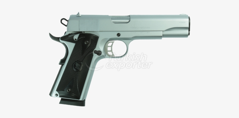 Zi̇g M1911 White Gun - Tisaş Zig M 1911 - 635x635 PNG Download - PNGkit