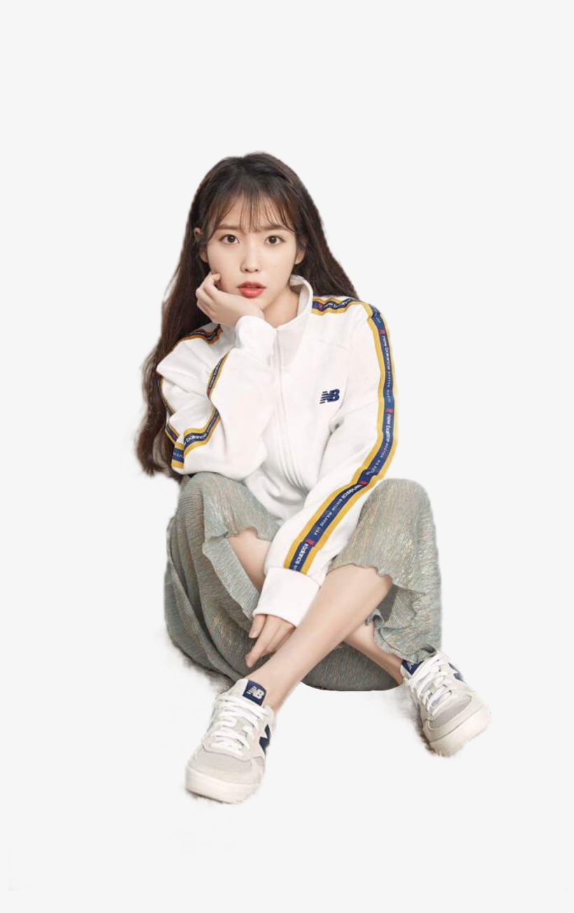 Iu Sticker - Iu Kpop New Balance - 1024x1579 PNG Download - PNGkit